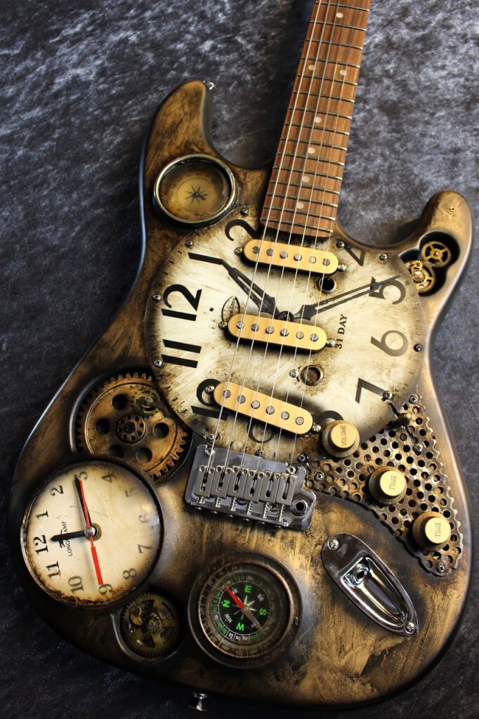 Stratocaster Time Flies Custom Shop - Custom Guitar Builder Online