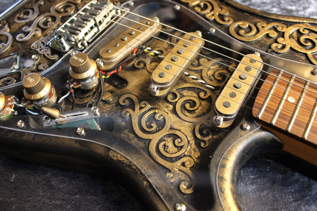 Stratocaster Custom Shop Gold Glam - Custom Guitar Builder Online