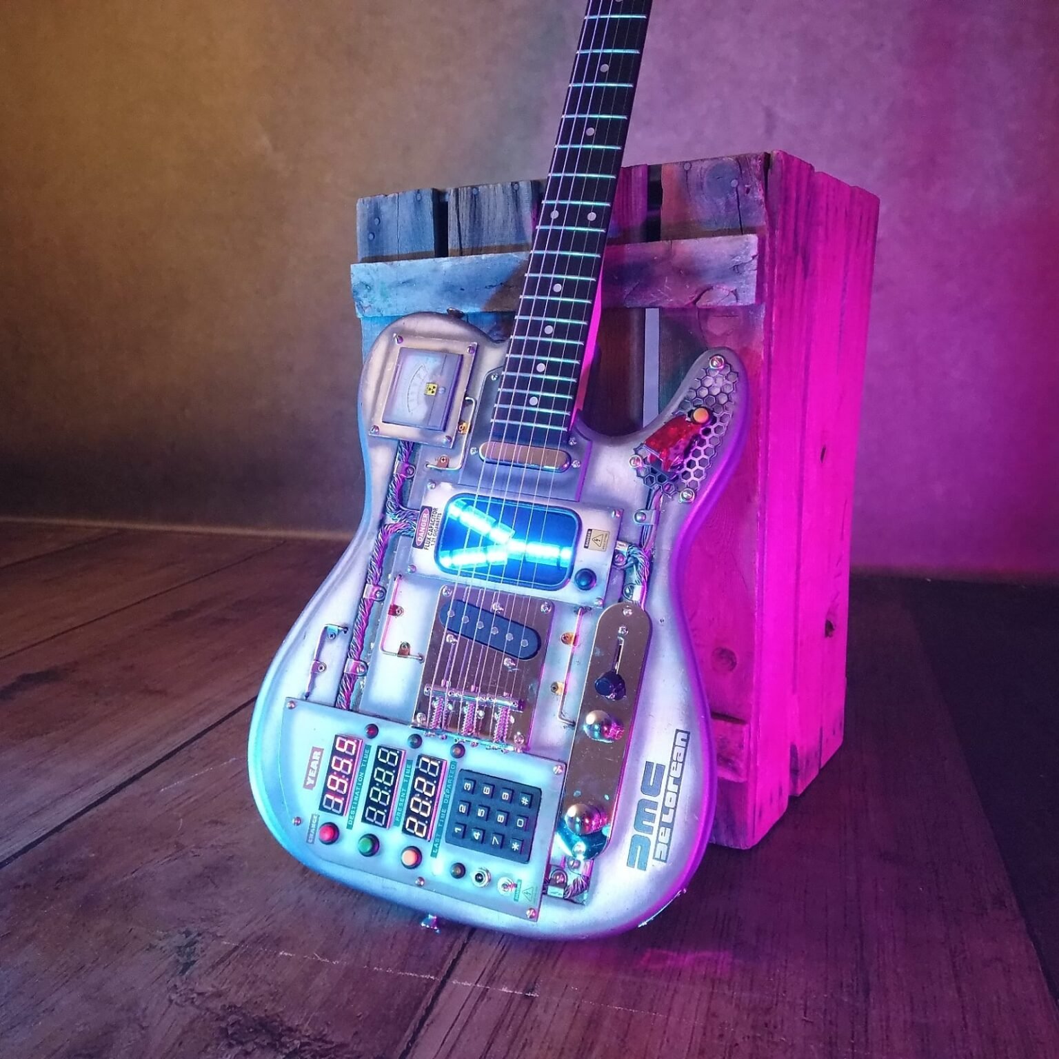 Telecaster Back to the Future Guitar - Custom Guitar Builder Online