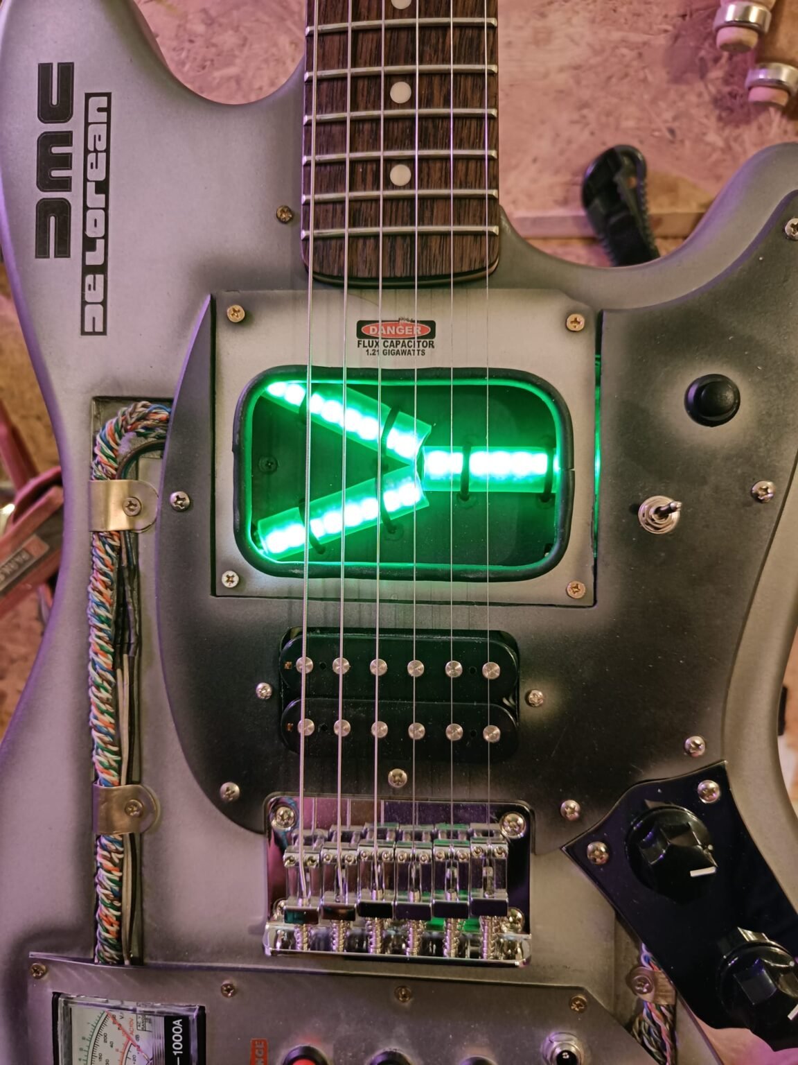 Mustang Custom Shop Back to the Future Guitar - Custom Guitar Builder ...