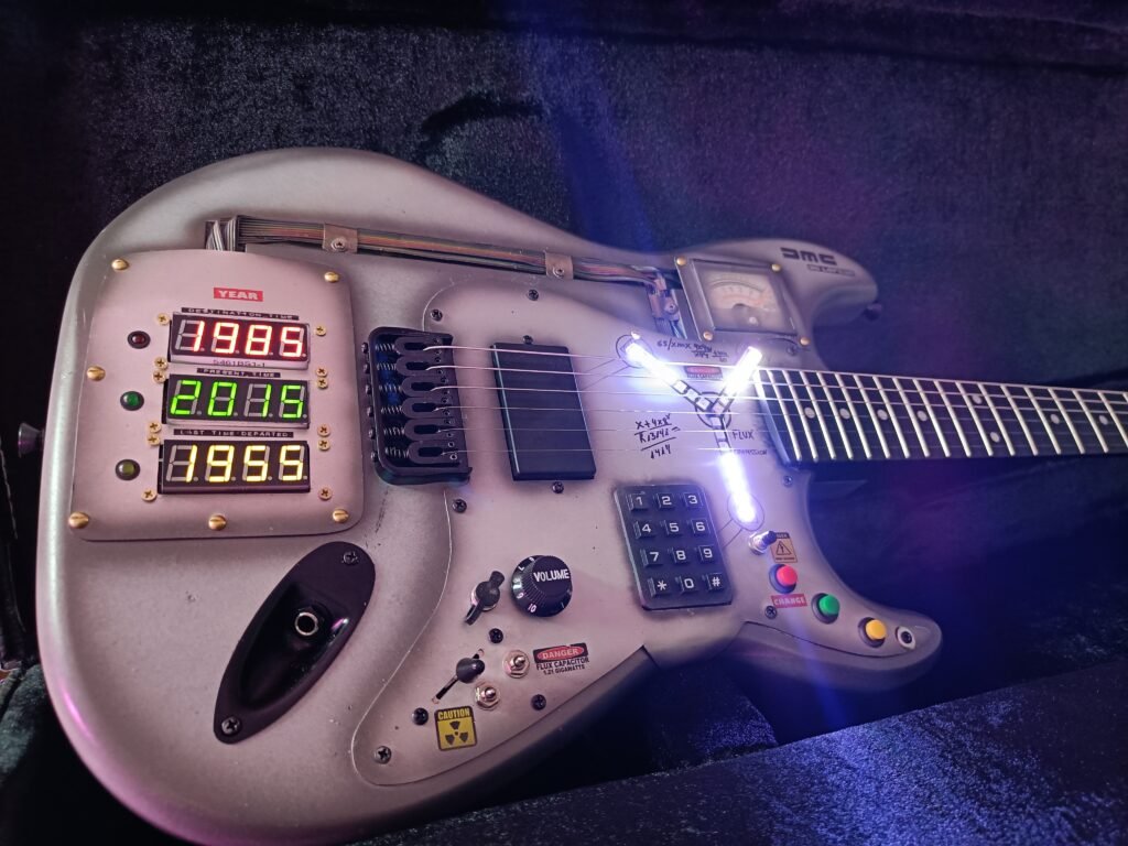 Stratocaster Custom Shop – Back To The Future Guitar – Delorean ...