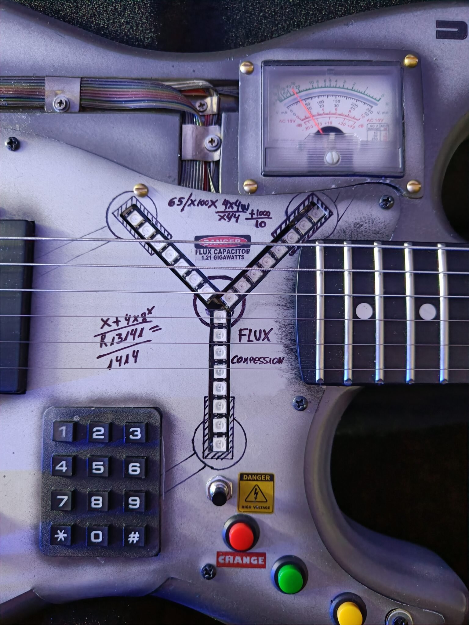 Stratocaster Custom Shop – Back To The Future Guitar – Delorean ...